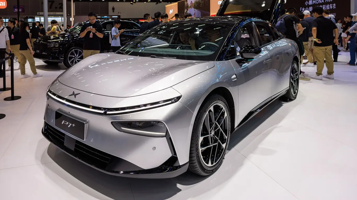 Преемник P7 модель Xpeng P7+ получит 800-вольтовую архитектуру | Мой Брянск